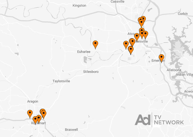 Locations - AdTV Network